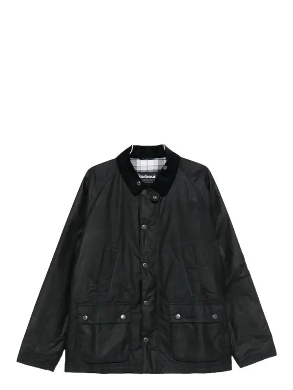 Barbour Crinkled Finish Shirt Jacket - Black