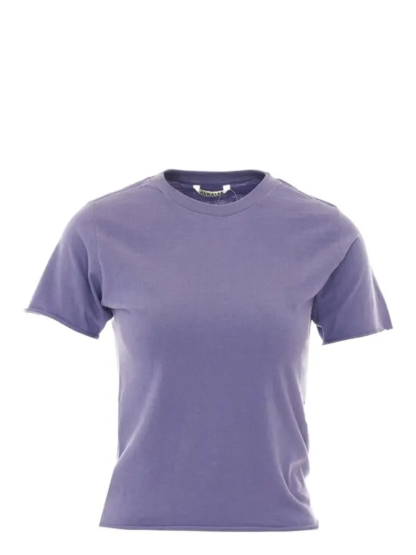 Auralee Short-sleeved T-shirt - Purple
