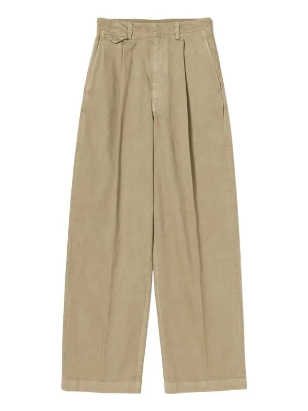 Auralee Belt-loops Trousers - Beige