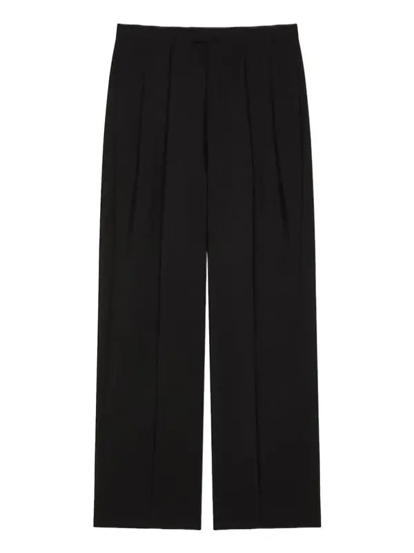 Givenchy Double Pleat Tailored Trousers - Black