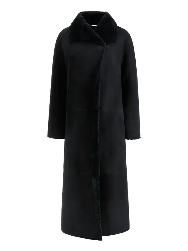 Nour Hammour Long-sleeved Coat - Black