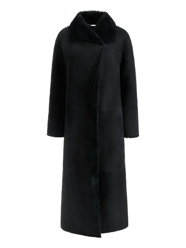 Nour Hammour Long-sleeved Coat - Black