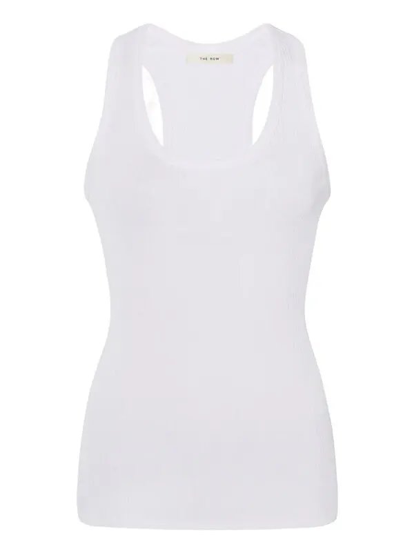 THE ROW Racerback Tank Top - White