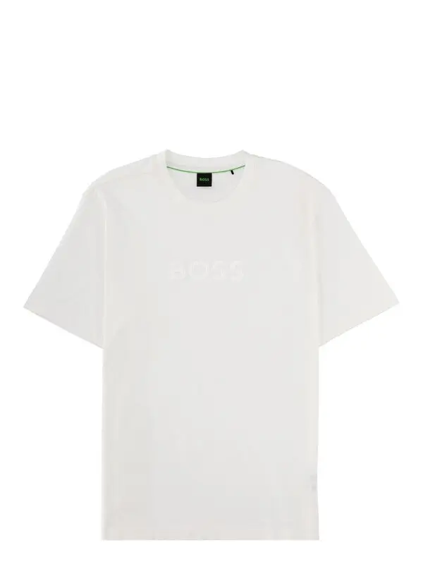 BOSS T-shirt "terrace" Con Logo - White