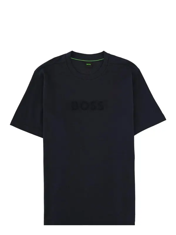 BOSS T-shirt "terrace" Con Logo - Blue