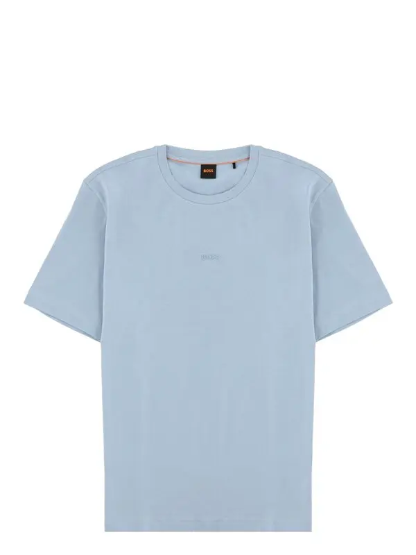BOSS T-shirt Con Logo - Azure
