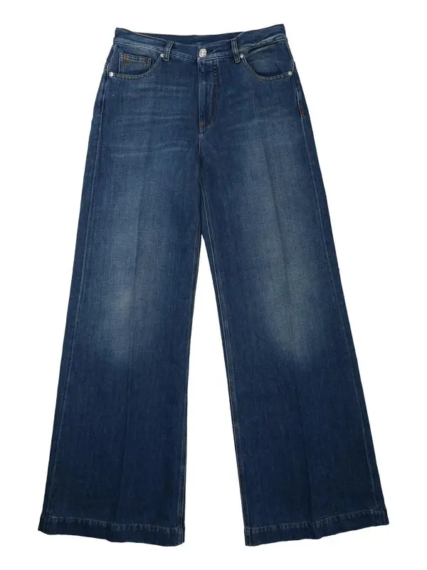 NINE:INTHE:MORNING V40 Jeans Palazzo - Blue