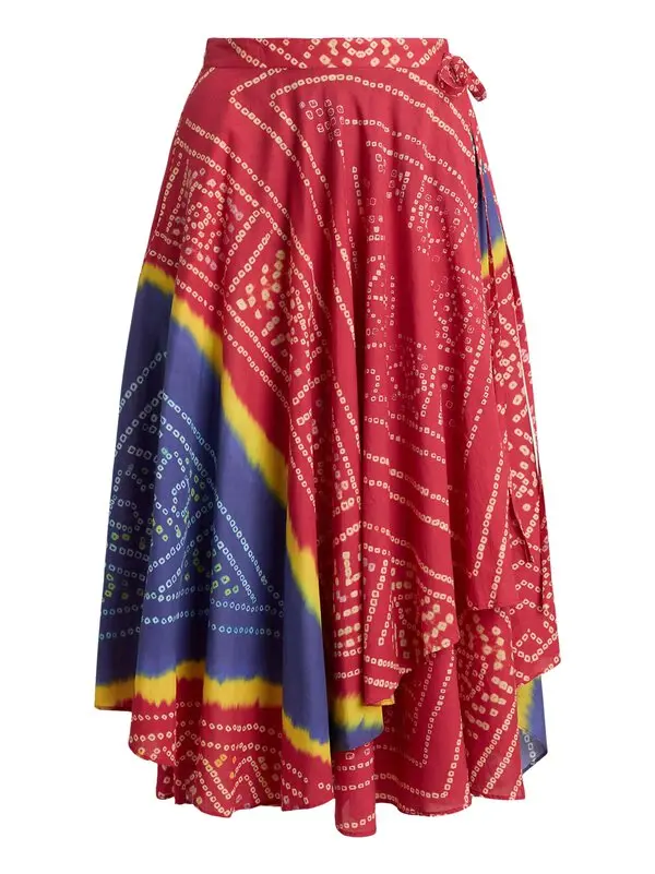 Polo Ralph Lauren Printed Wrap Skirt - Multi