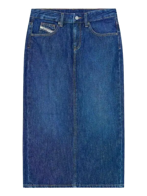 DIESEL® De-skye-d Five-pocket Skirt - Blue