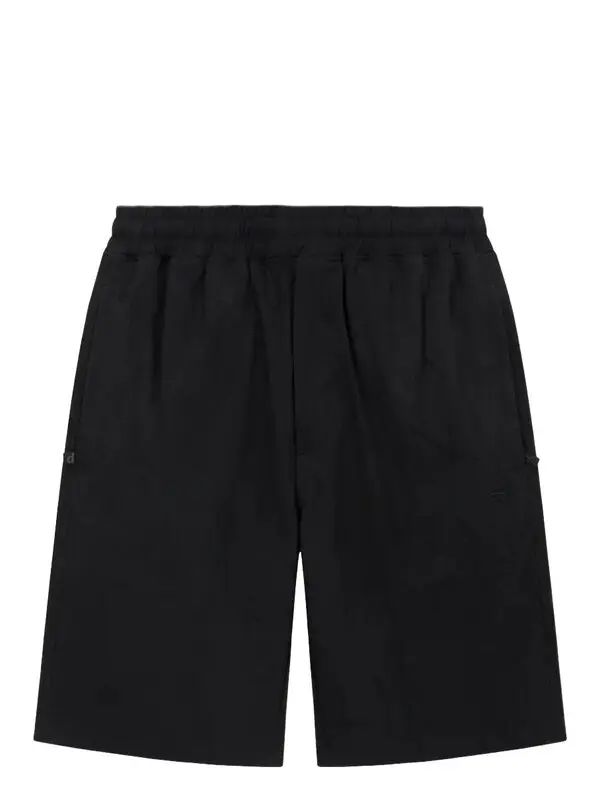 DIESEL® Logo Detail Track Shorts - Black