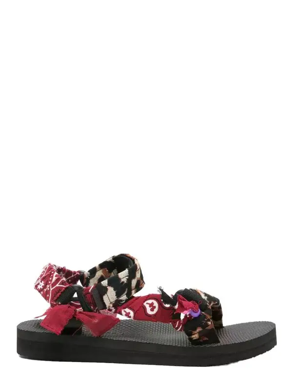 ARIZONA LOVE Trekky Bandana Sandals - Brown