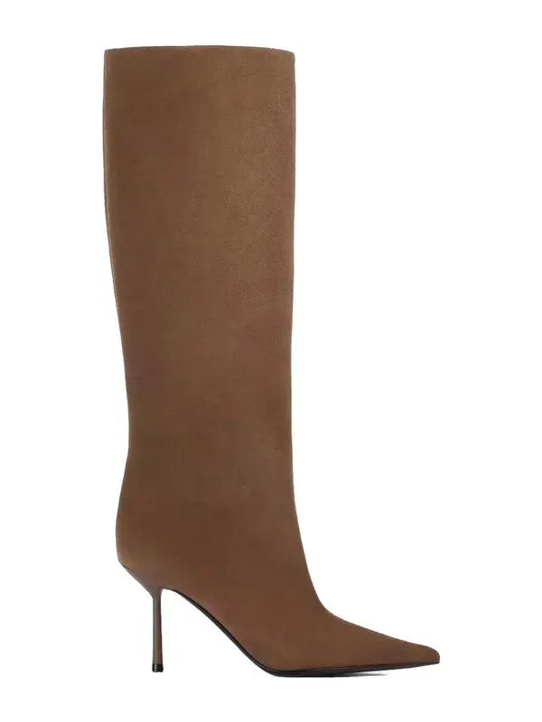 LE SILLA Bella Knee-high Leather Boots - Brown