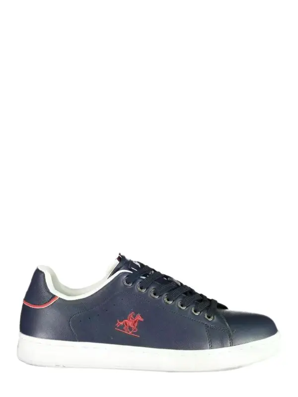 U.S. Grand Logo-embroidered Lace-up Sneakers - Blue