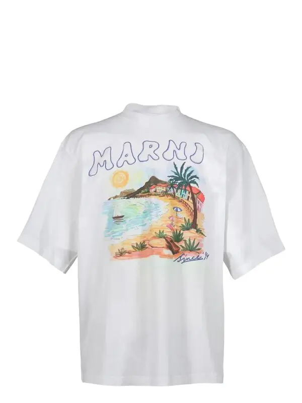Marni Graphic T-shirt - White