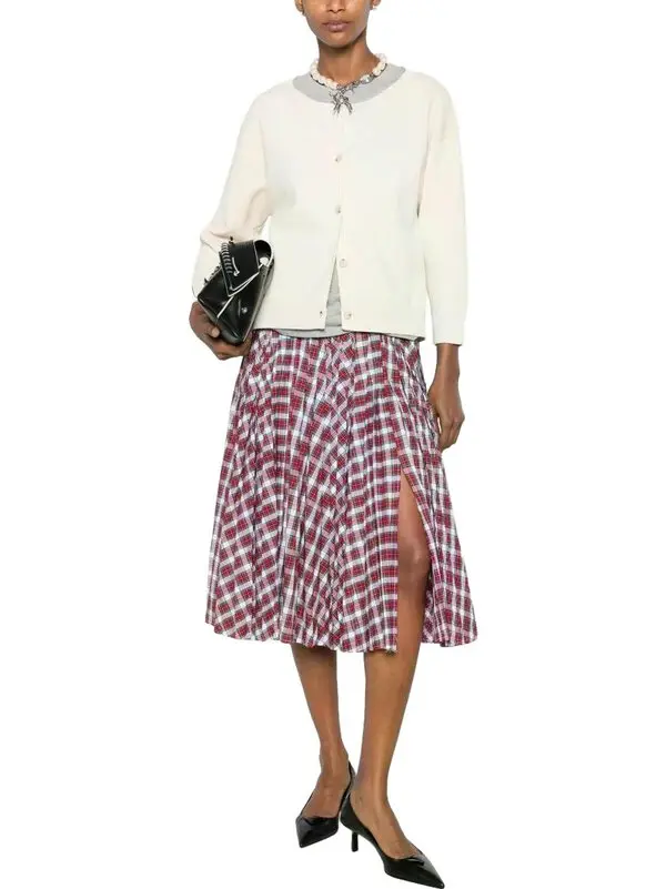 N°21 Sand Beige Knitted Cardigan - Neutrals