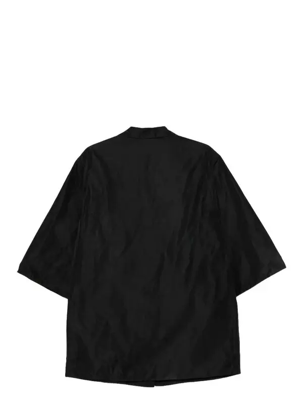 Aspesi Short-sleeve Coat - Black