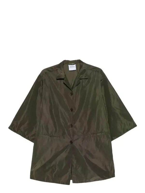 Aspesi Short Sleeve Coat - Green