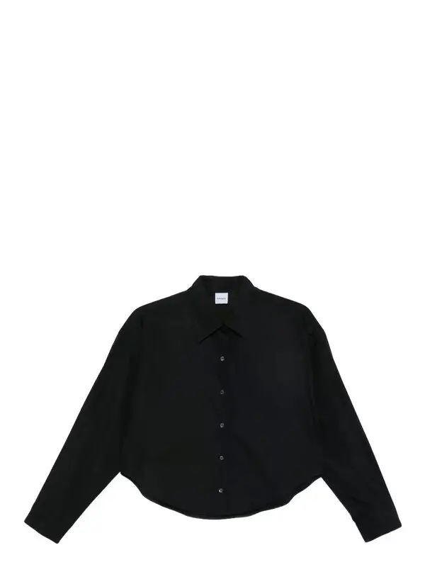 Aspesi Long-sleeve Buttoned Shirt - Black