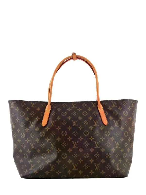 LOUIS VUITTON Raspail Monogram Canvas Mm Tote Bag - Brown