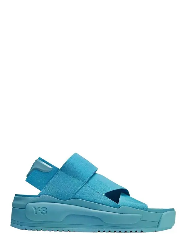 Y3 Rivalry Panelled Sandals - Blue