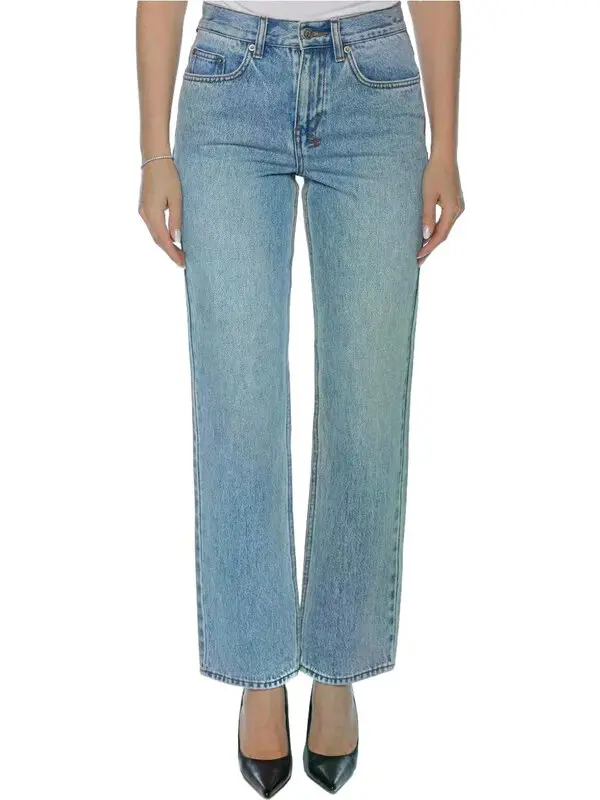 Ksubi Pinup Straight-leg Jeans - Blue