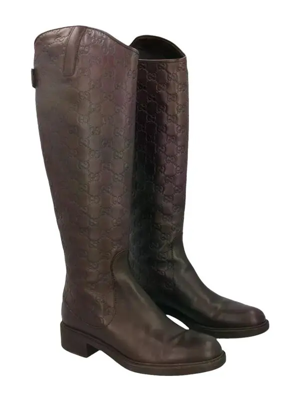 Gucci Knee-high Boots - Brown