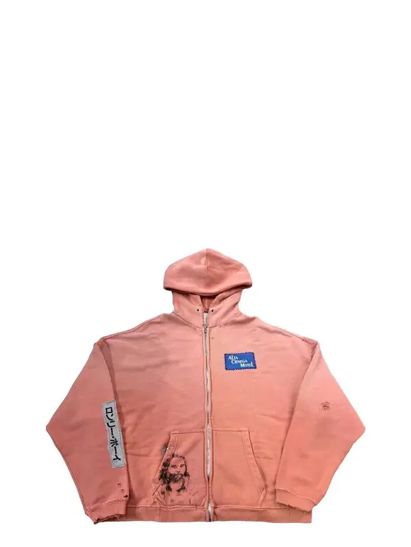 PALY Alta Cienega Zip-up Hoodie - Pink