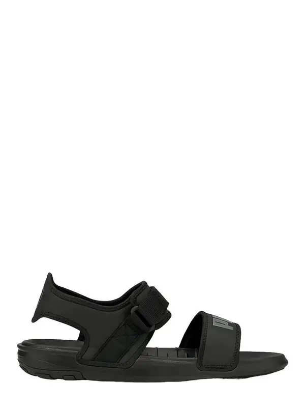 PUMA Softride Touch-strap Sandals - Black
