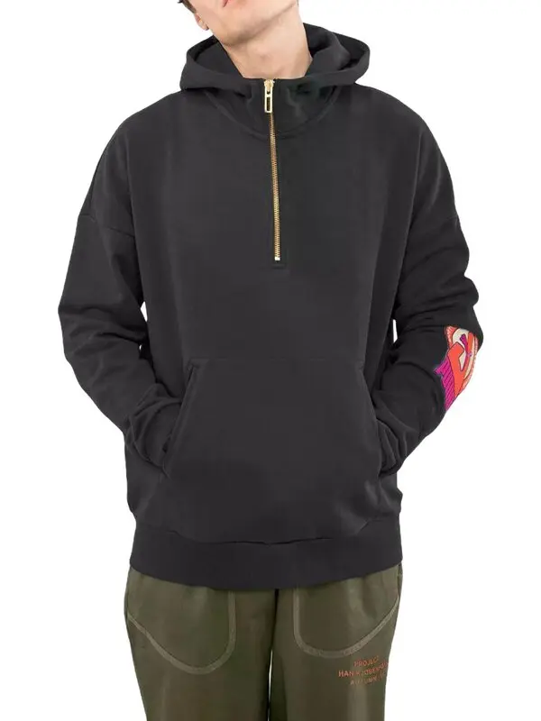 PUMA X Han Kjøbenhavn Half-zip Hoodie - Black