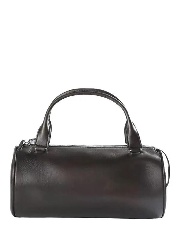 THE ROW Edith Leather Tote Bag - Brown