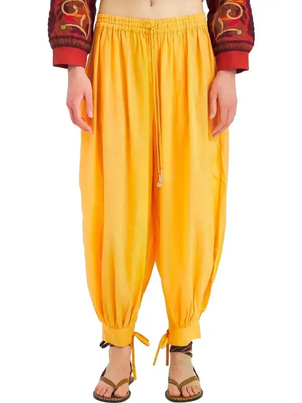 Antik Batik Fruti Sarouel Drawstring Trousers - Orange
