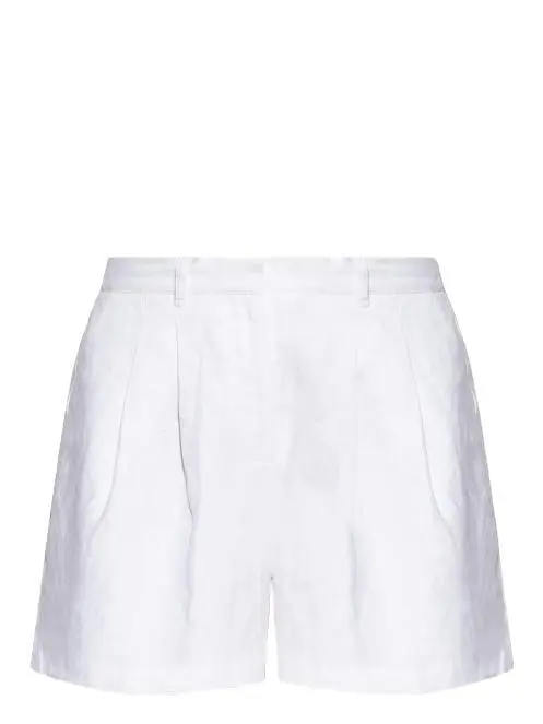 Posse Pleated Shorts - White