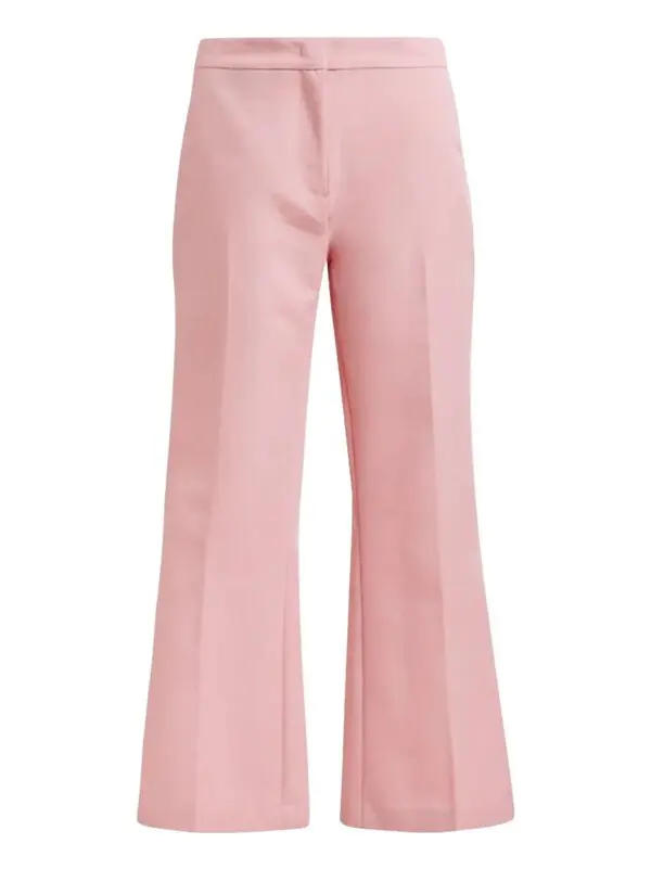 Essentiel Antwerp Flared Pleated Trousers - Light Pink