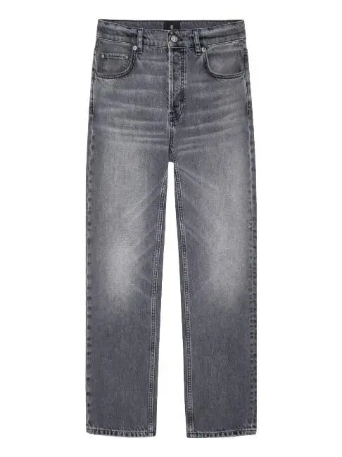 ANINE BING Kate Washed Effect Jeans - Gray