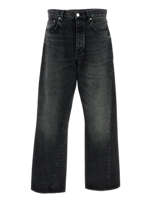 SUNFLOWER Wide Leg Jeans - Black