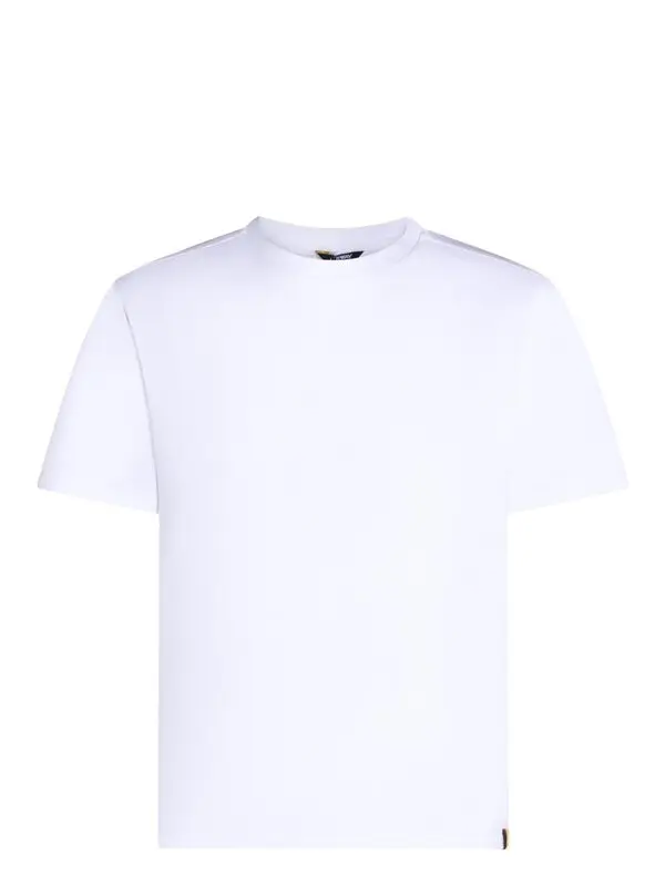 K-WAY Logo-tape T-shirt - White