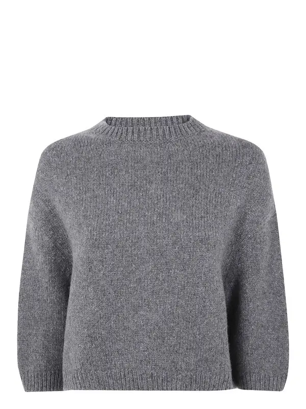 Khaite Sabina Knitted Sweater - Stone Color