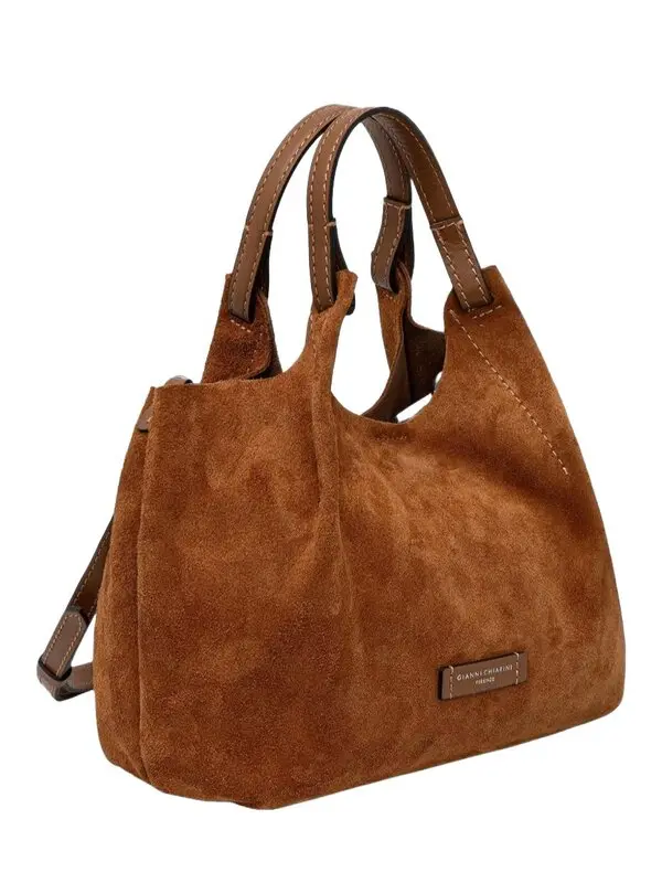 GIANNI CHIARINI Dua Medium Handbag - Brown