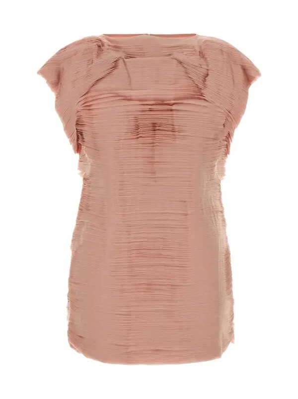 JIL SANDER Nylon Mini Dress - Pink