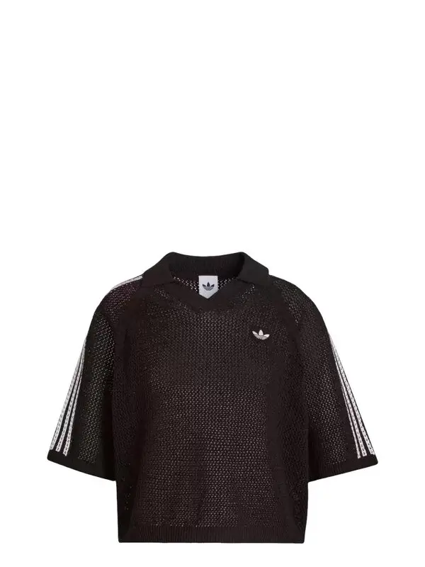 Adidas Polo Shirt - Black/white