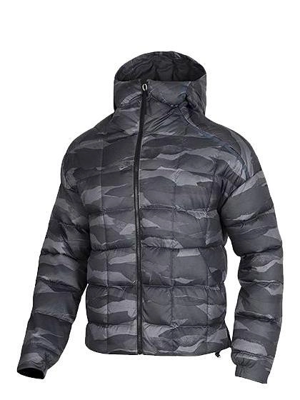 Adidas Camouflage Outdoor Down Jacket - Black