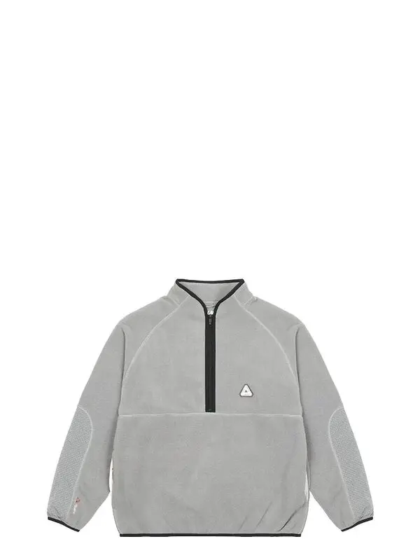 PALACE Polartec 1/4 Zip Jacket - Grey