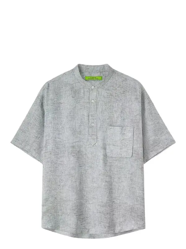 Shanghai Tang Tang Short-sleeve Shirt - Grey