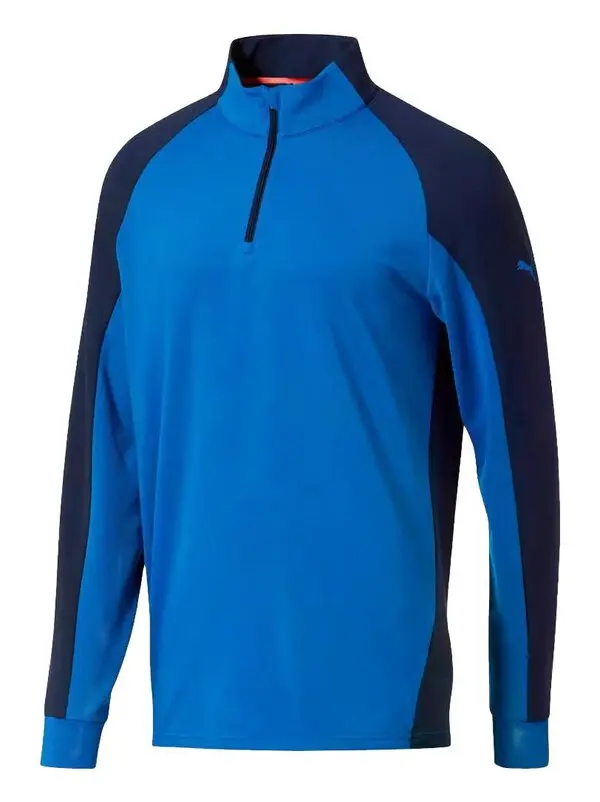 PUMA Pwrwarm Colourblock T-shirt - Blue