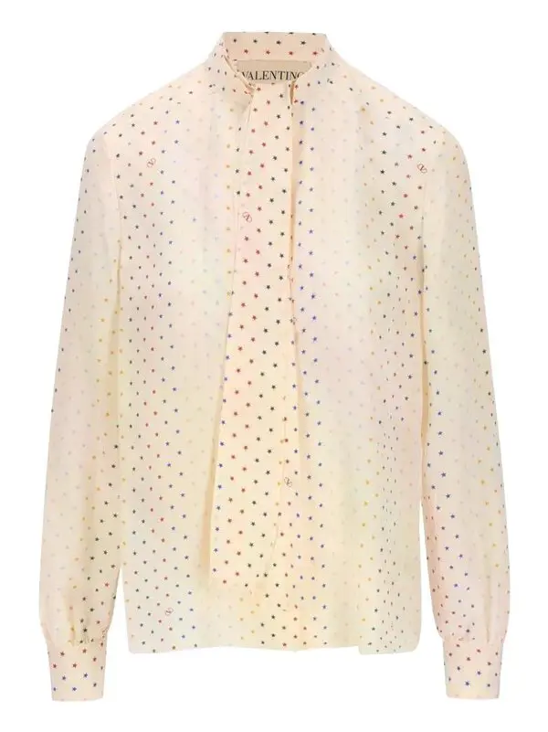 Valentino Garavani Printed Blouse - Neutrals