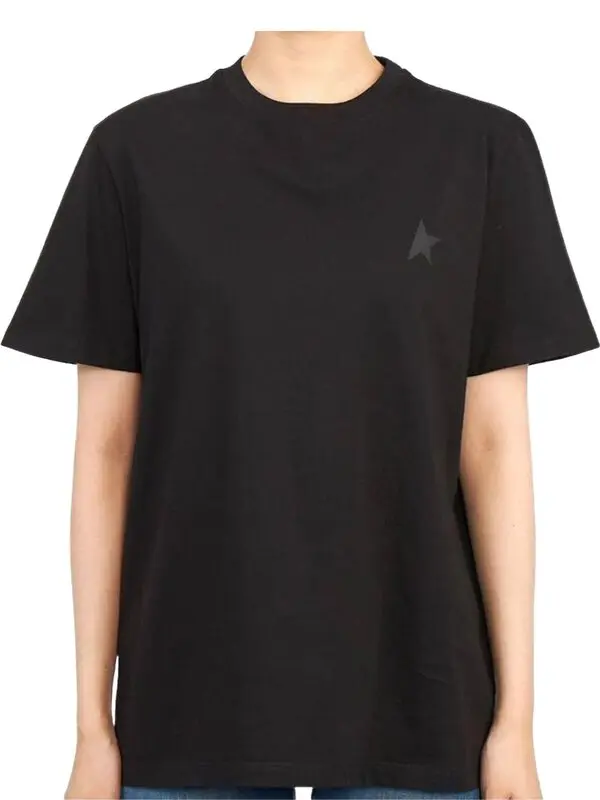 GOLDEN GOOSE Short Sleeve T-shirt - Black