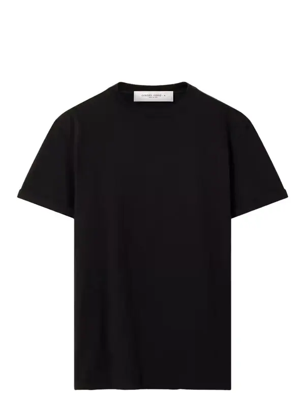GOLDEN GOOSE Short Sleeve T-shirt - Black