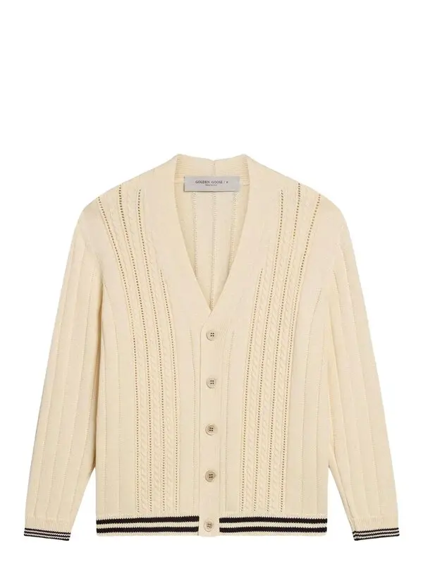 GOLDEN GOOSE Cardigan - Ivory