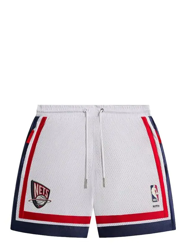 Kith For Nba All-star New Jersey Nets Shorts - White