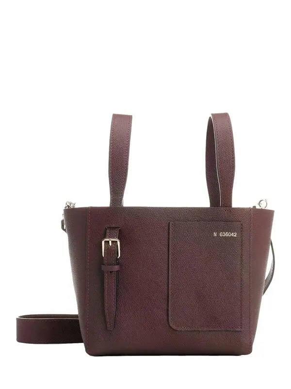 VALEXTRA Mini Bucket Bag - Red